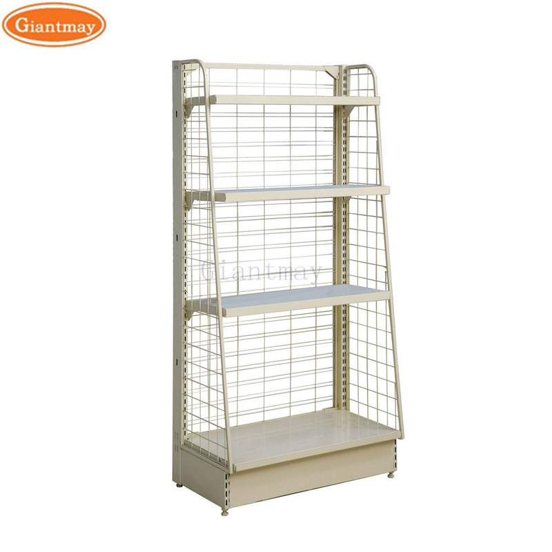 Stable Structure Chips Grocery Rack For Store Mesh Supermarket Gondola ...